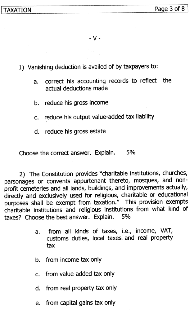 Bar Questions 2006 Bar Questions 2006